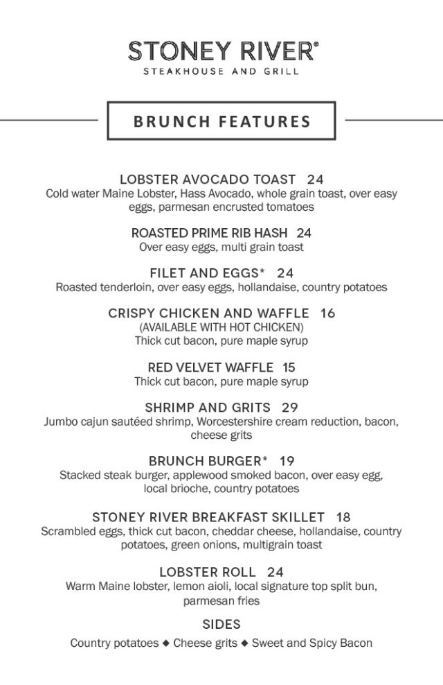 Weekend Brunch at Stoney River Deer Park Town Center
